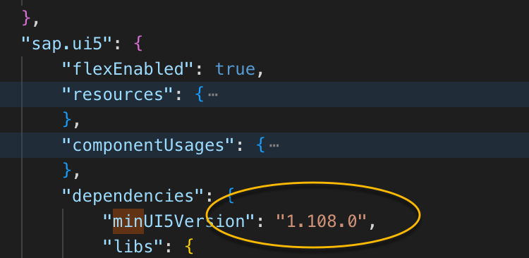 Hard-coded (1.71.x) version if VSCode Workspace has multiple Projects · Issue #537 · SAP/ui5 ...