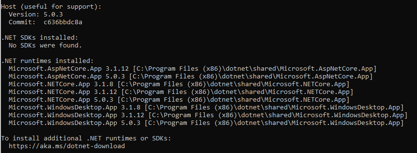 Issues Creating an app .NET Core · Issue #6020 · dotnet/core · GitHub