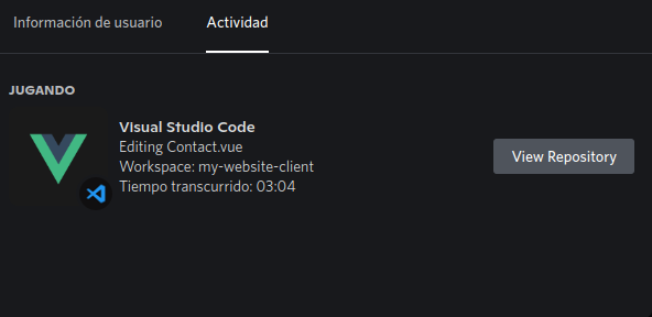 Not showing when playing a song with Spotify · Issue #1567 · iCrawl/discord-vscode · GitHub