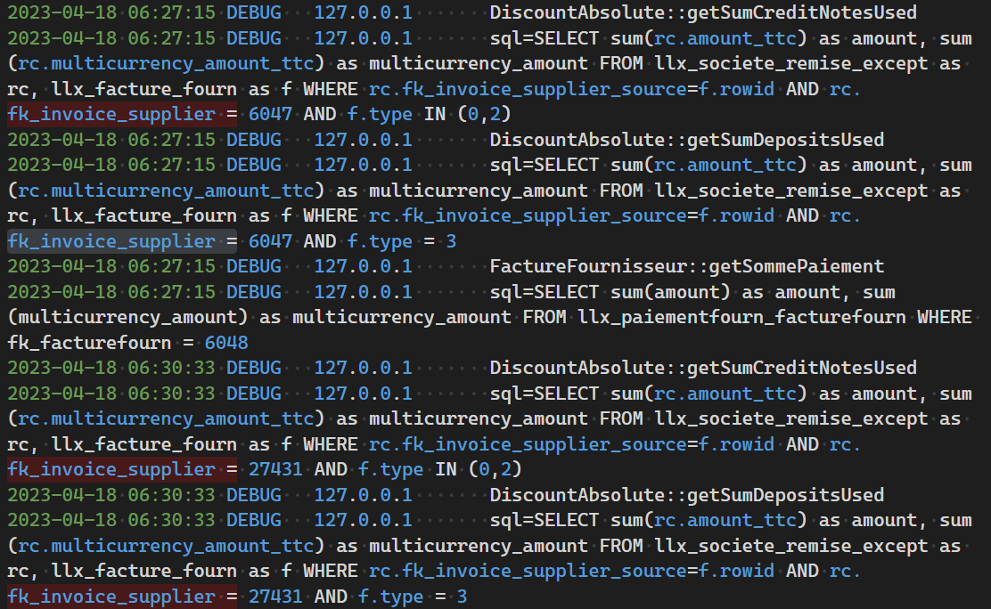 It's slow to open supplier's card with lots of invoices · Issue #24537 · Dolibarr/dolibarr · GitHub