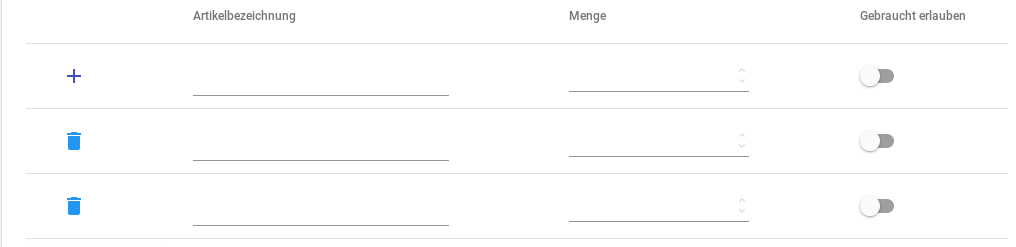 Tableformiterator Iterate Form Fields As Table · Issue 2479 · Marmelab React Admin · Github