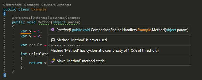 Support for C# 7 Local Functions · Issue #128 · MrJul/ReSharper.EnhancedTooltip · GitHub