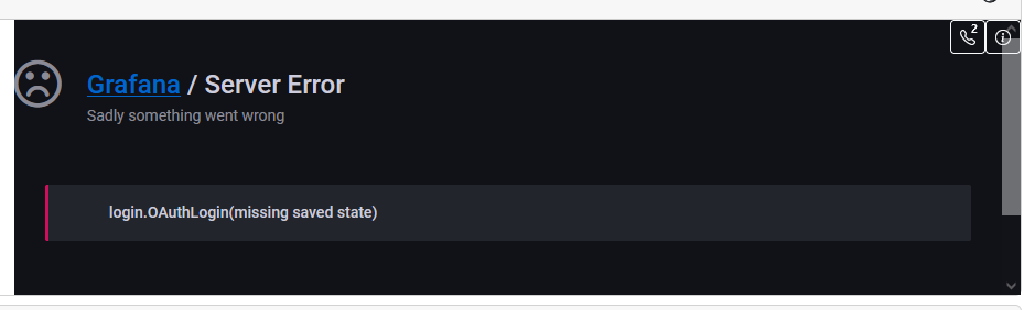 grafana login by oauth login.OAuthLogin(missing saved state) · Issue #17925 · grafana/grafana ...