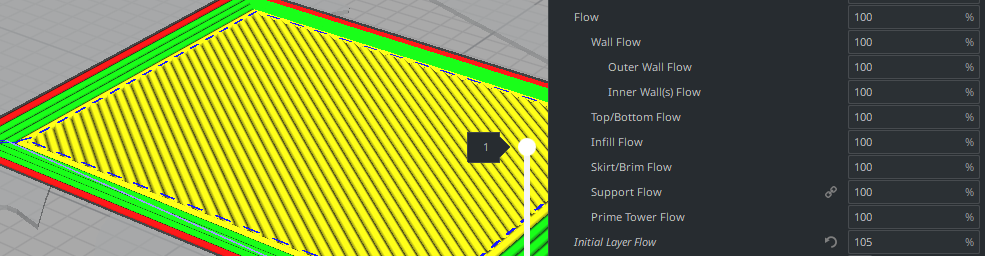 [4.3.0] Initial Layer Flow is not applied as an absolute value · Issue ...