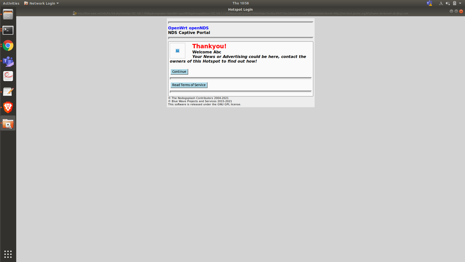 Setting Up a Remote FAS? · Issue #141 · openNDS/openNDS · GitHub