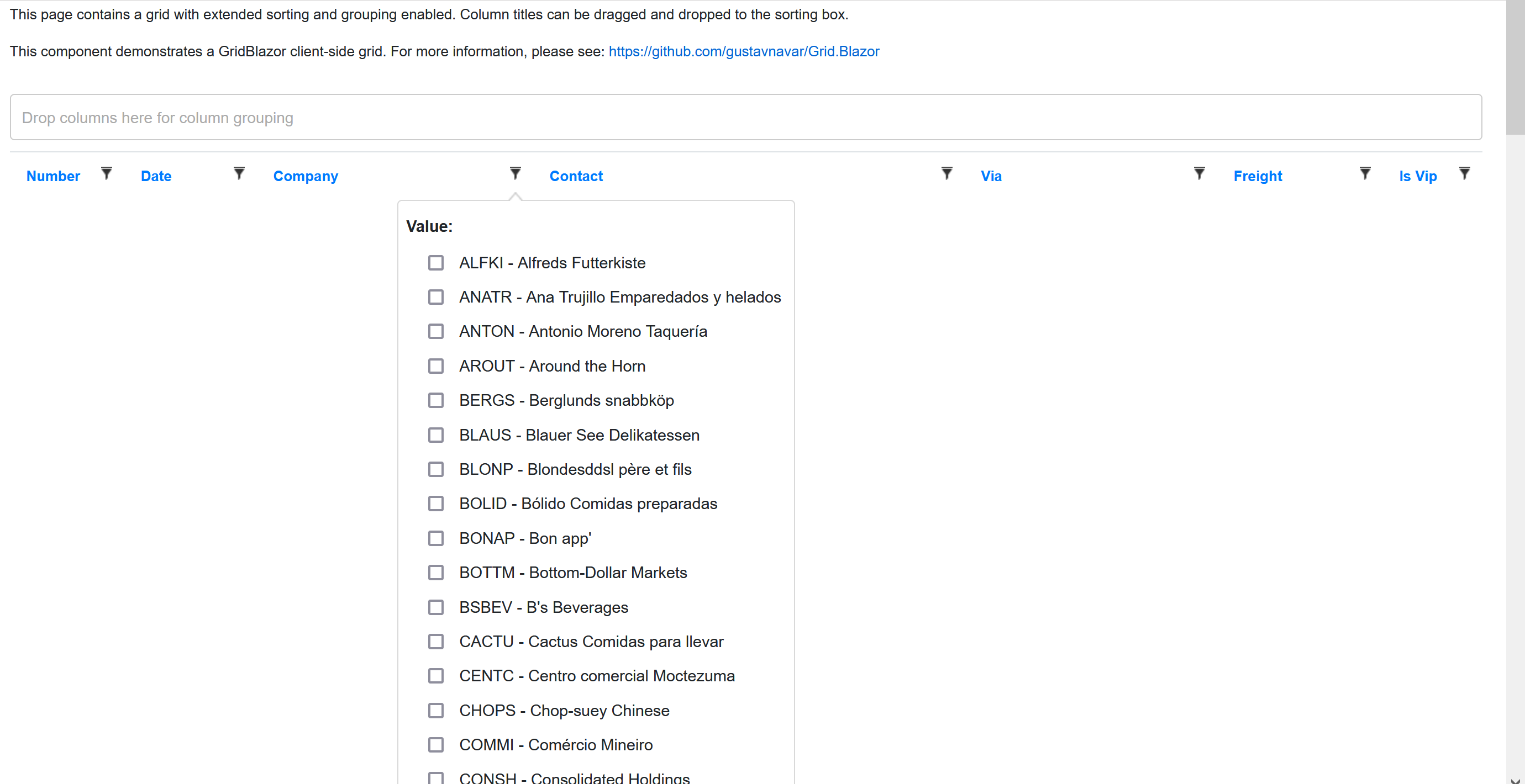 SetListFilter - ui improvments and shurtcuts · Issue #320 · gustavnavar/Grid.Blazor · GitHub