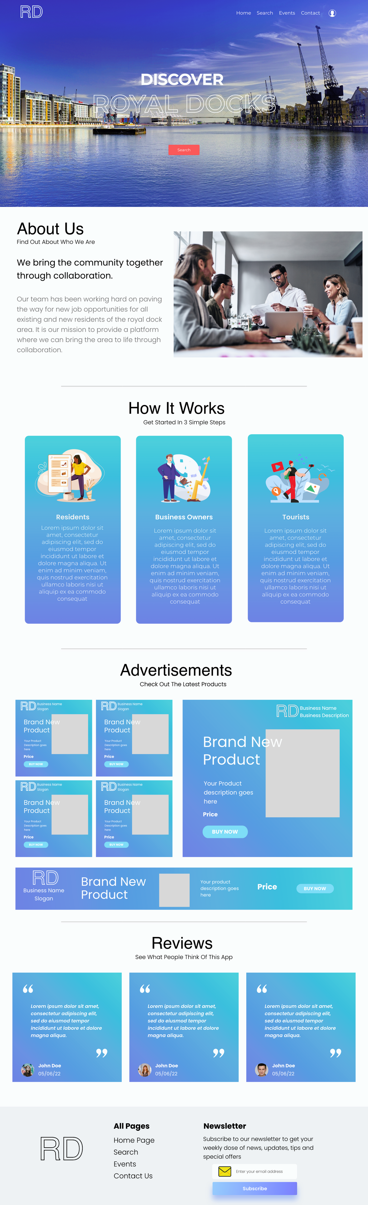 GitHub - Manjellion/YRD-UI: Development for the Your Royal Docks website for the Royal Docks ...