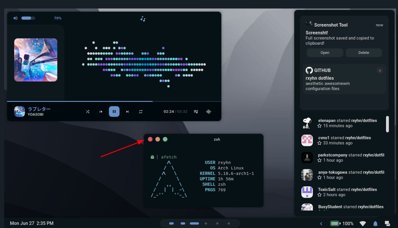 [Feature request] Window Decorations. · Issue #1293 · baskerville/bspwm · GitHub