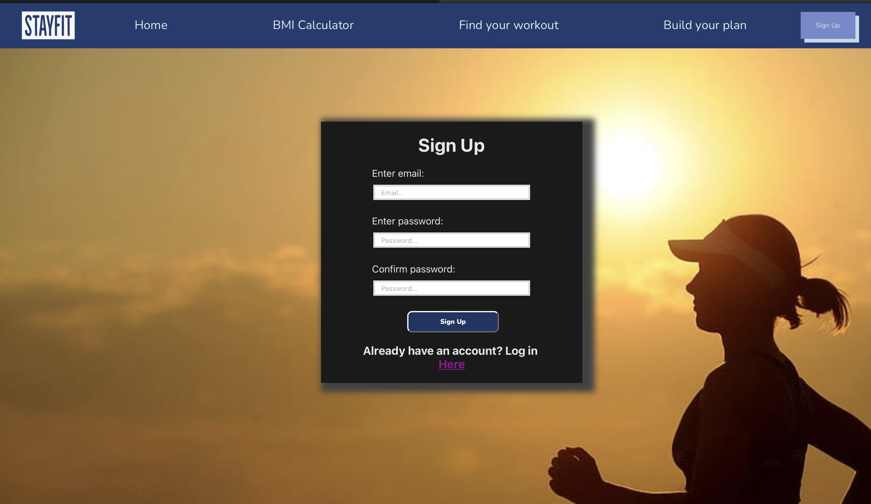 GitHub - NicholasL1/StayFit-WebApp: StayFit is a web application that helps users start and ...