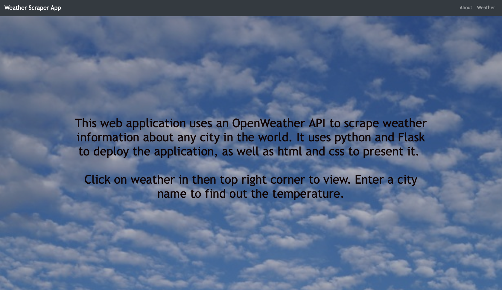 GitHub - NicholasL1/Weather-App
