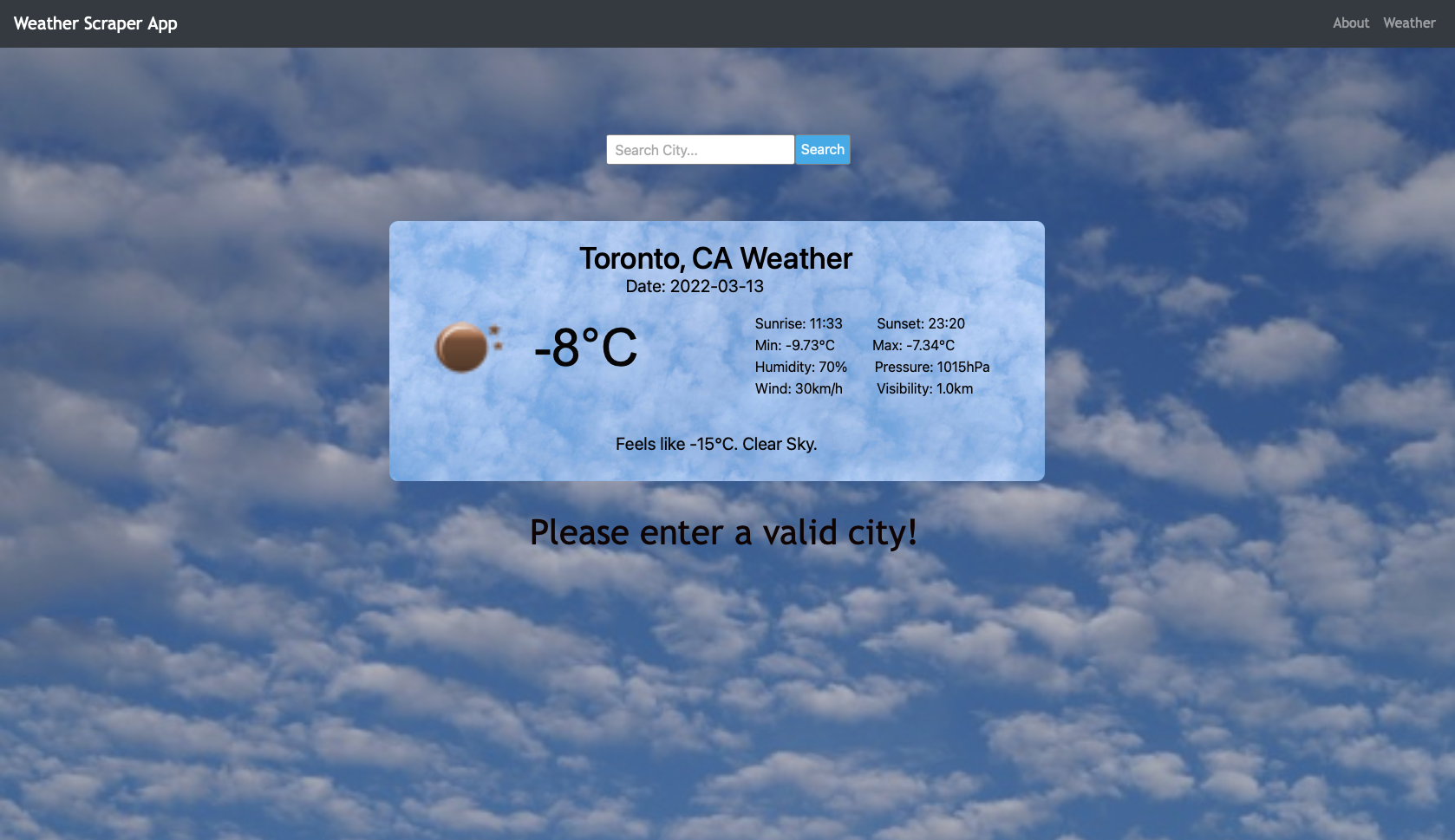 GitHub - NicholasL1/Weather-App