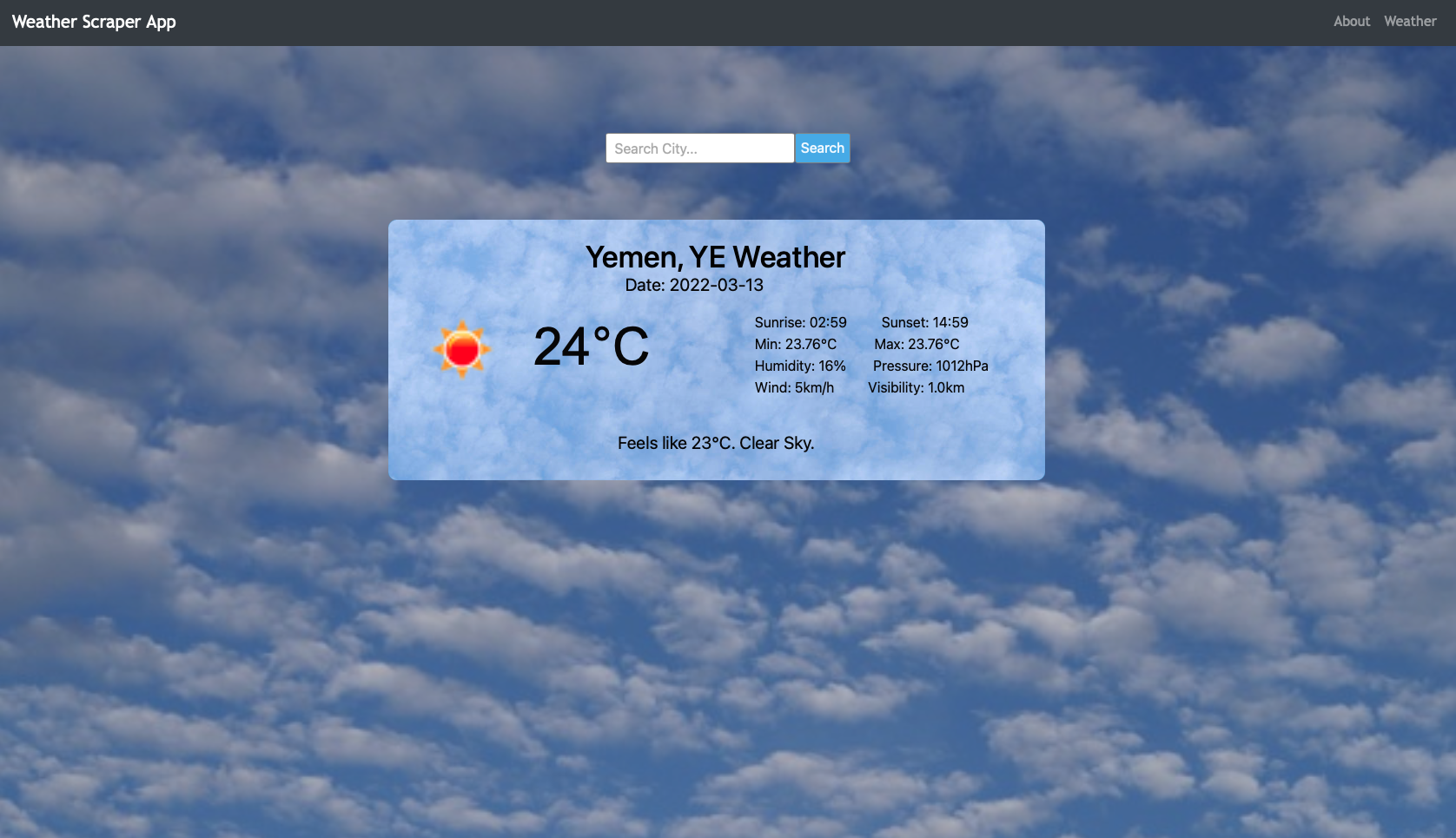GitHub - NicholasL1/Weather-App