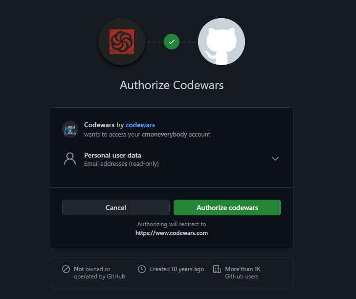 Unable to Sign Up for a New Account · Issue #2546 · codewars/codewars.com · GitHub
