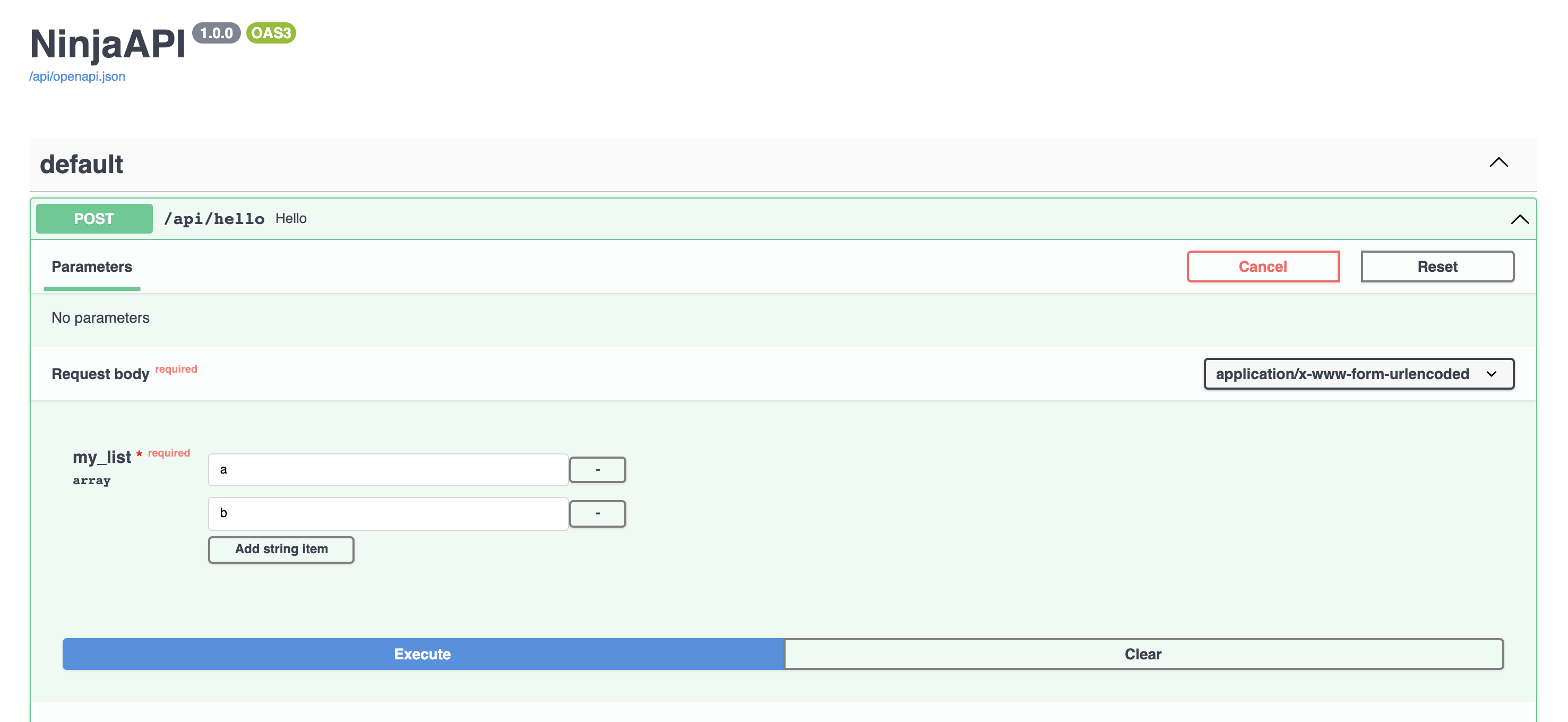List Value In Form Data Is Not Parsed Properly It Always Returns List With Length 1 Bug