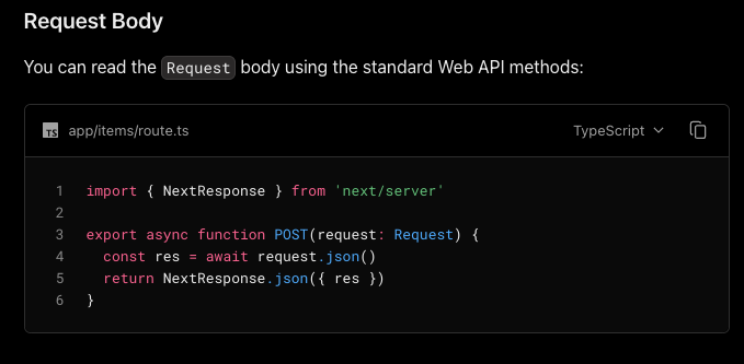 Next 13.2.1 – reading the body of a POST request in API routes · vercel ...