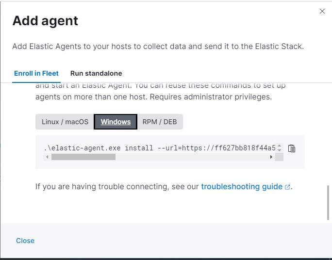 [Fleet]: `-f` flag is not available in agent install command, under Add agent flyout. · Issue ...