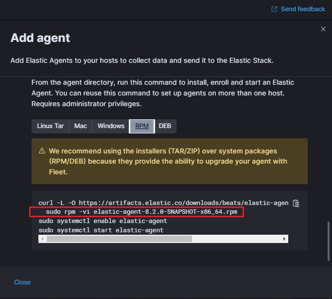 [Fleet]: Unnecessary spaces in commands available for deb and rpm ...