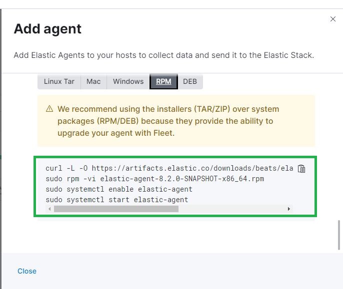 [Fleet]: Unnecessary spaces in commands available for deb and rpm standalone agent installation ...