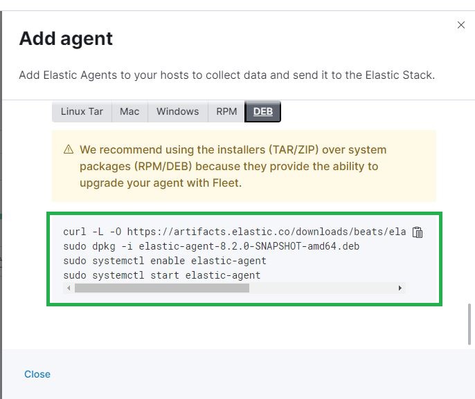 [Fleet]: Unnecessary spaces in commands available for deb and rpm standalone agent installation ...