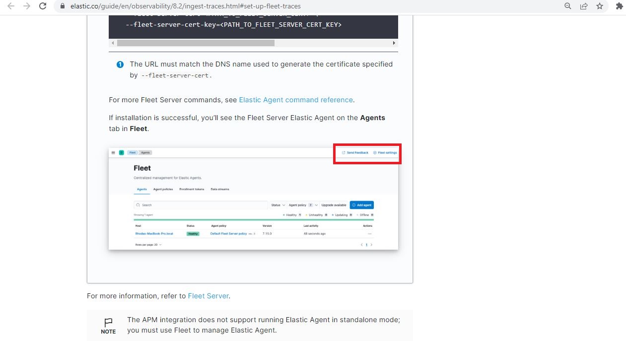 [Fleet]: Old screenshot with no Settings tab on Fleet for self-managed section. · Issue #1875 ...