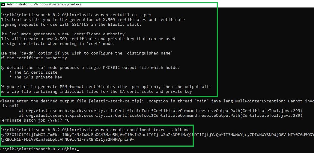 [Certs]: Java exceptions while creating certs using `elasticsearch-certutil` tool. · Issue ...