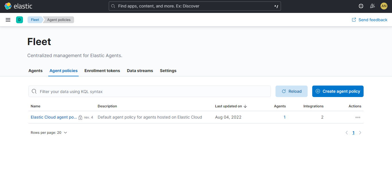 [Fleet]: Flickering `Create policy` and then blank field is shown under Add Fleet Server ...
