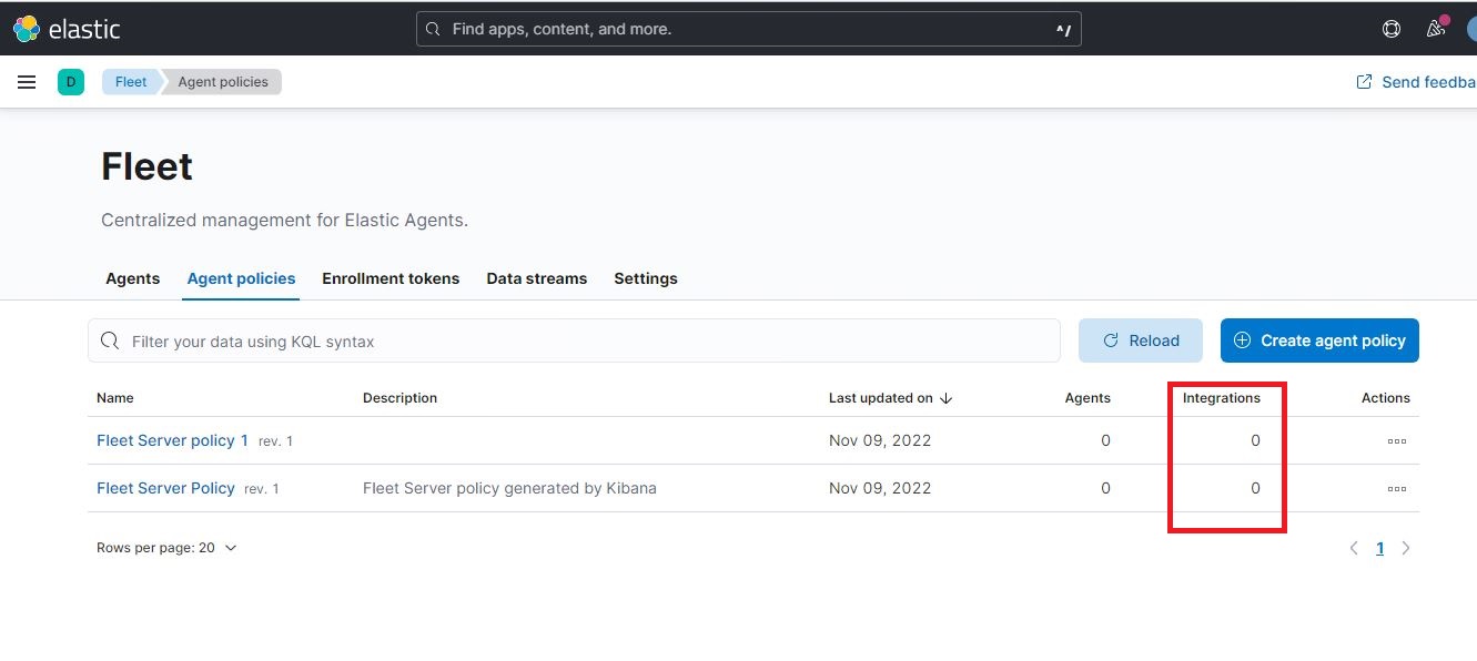 [Self-Managed]: Unable to add Fleet Server integration and fleet server policies are created ...
