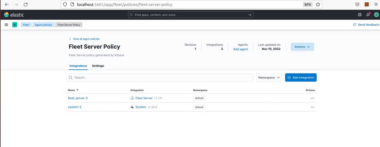 [Self-Managed]: Unable to add Fleet Server integration and fleet server policies are created ...