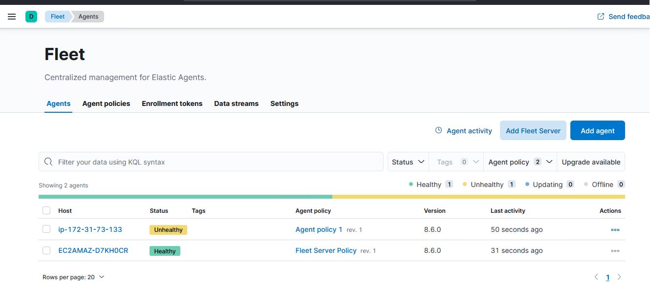 [Self-Managed]: No data under data streams tab for secondary agent installed on self-managed ...