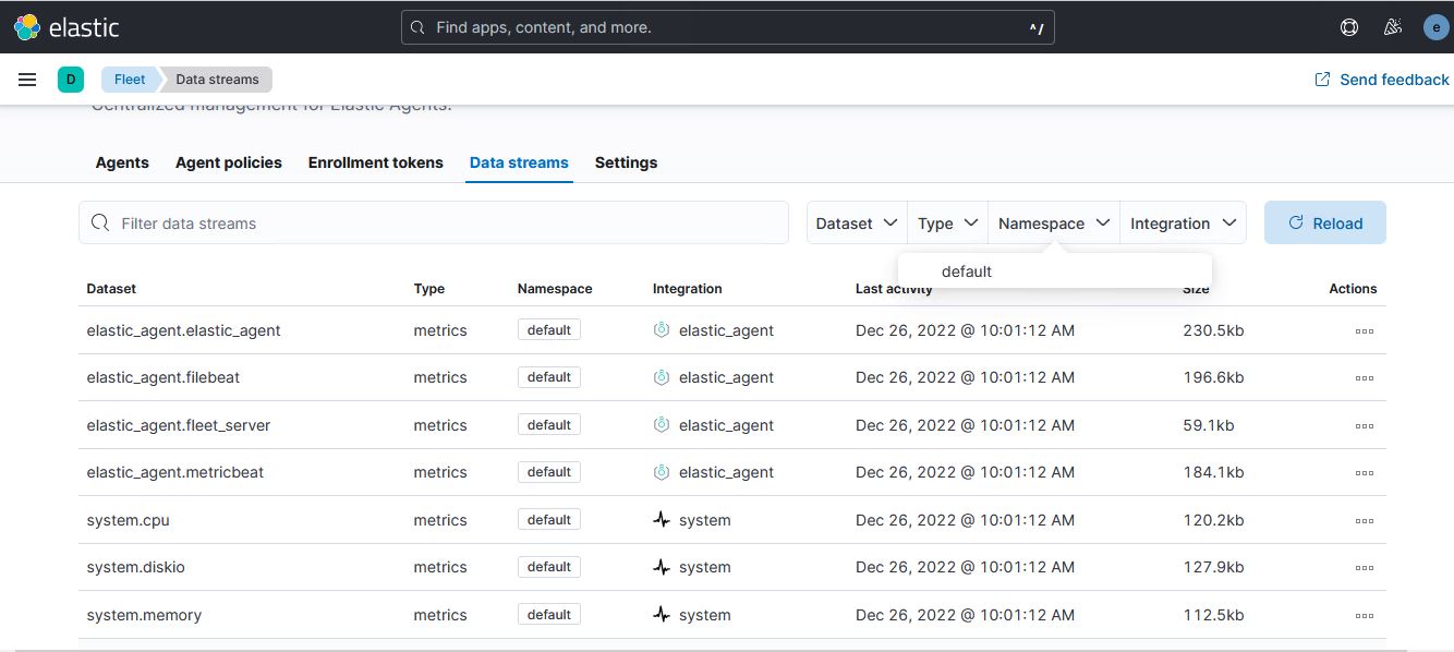 [Self-Managed]: No data under data streams tab for secondary agent installed on self-managed ...