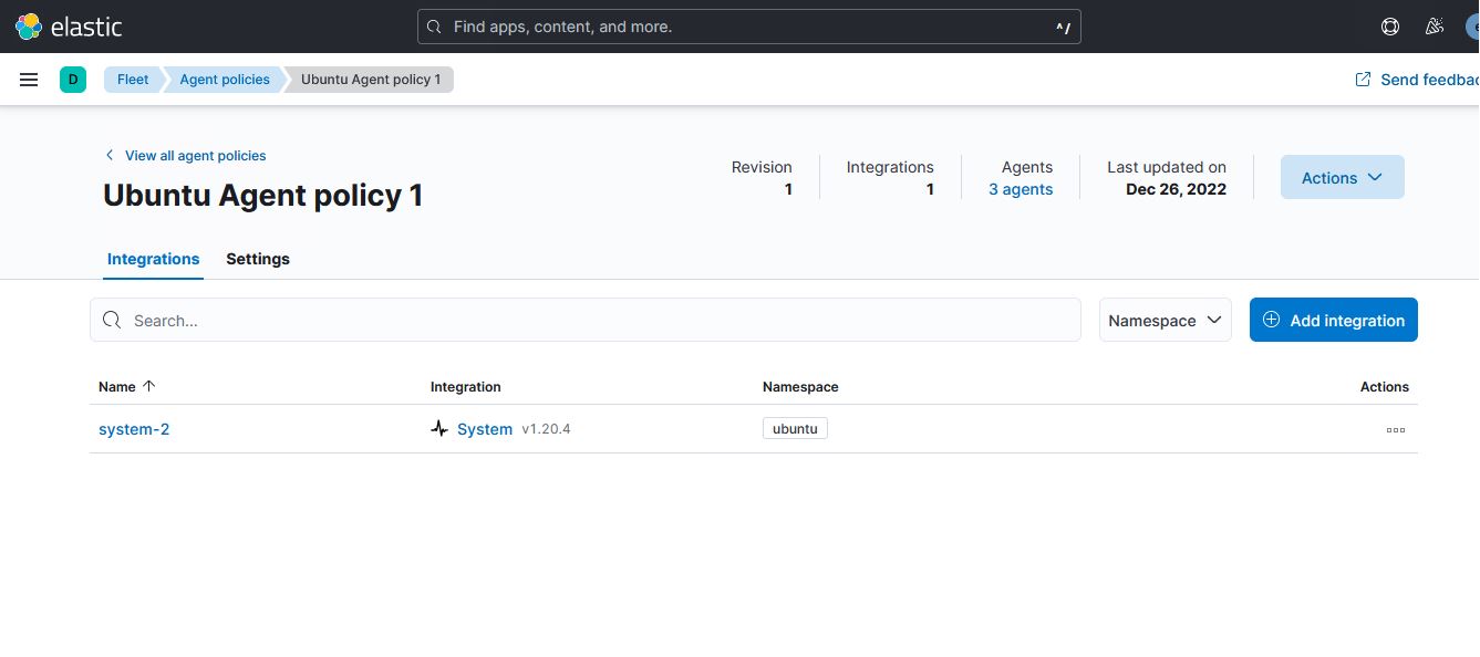 [Self-Managed]: No data under data streams tab for secondary agent installed on self-managed ...