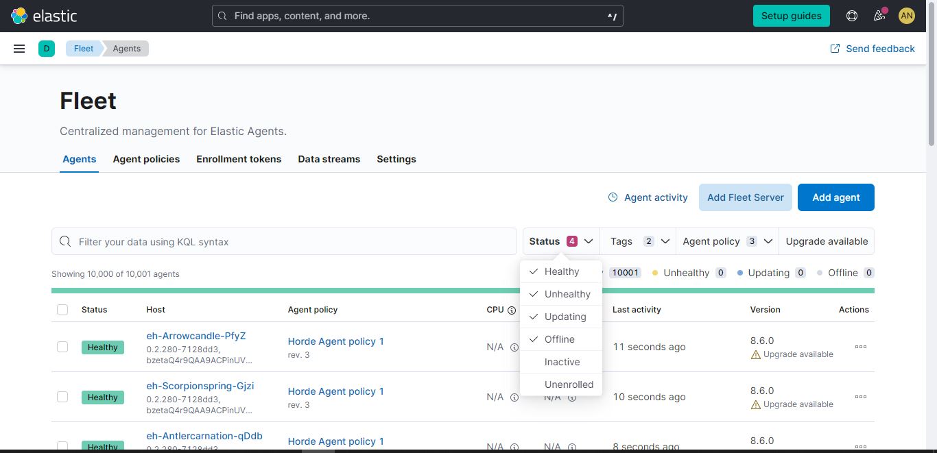 [Fleet] Replace unenrollment timeout with UI-only inactivity timeout · Issue #143455 · elastic ...