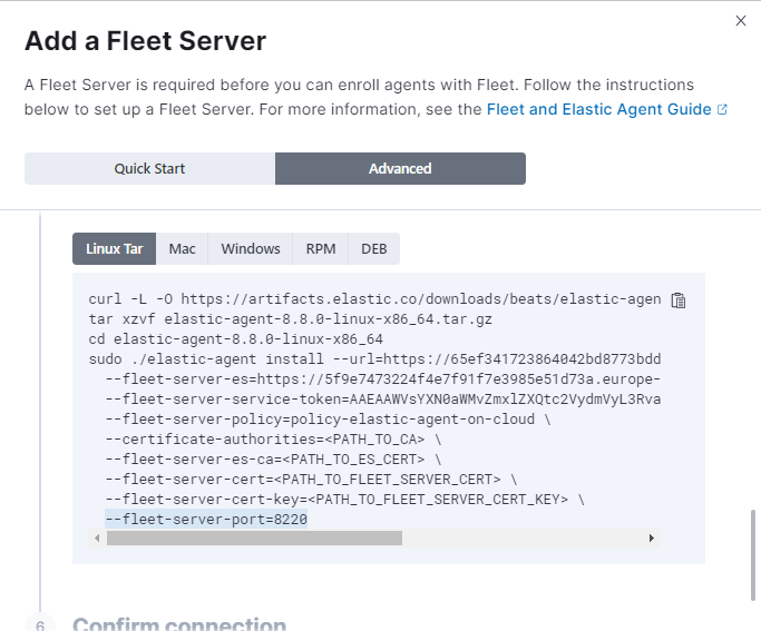 [Fleet]: Example Fleet Server commands are missing `--fleet-server-port=8220`. · Issue #233 ...