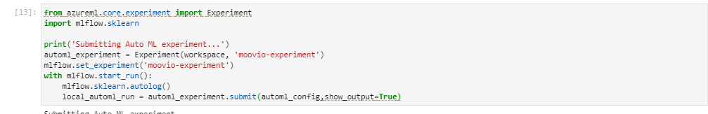 AutoML and Mlflow · Issue #1411 · Azure/MachineLearningNotebooks · GitHub