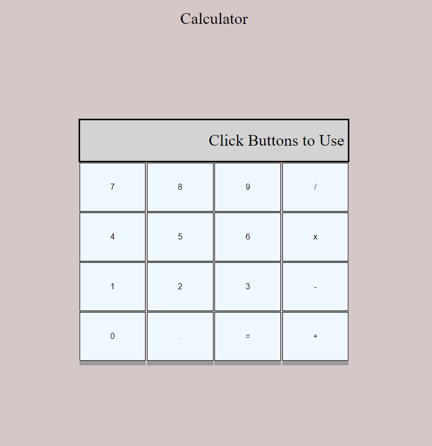 GitHub - rob-macfarlane/Calculator
