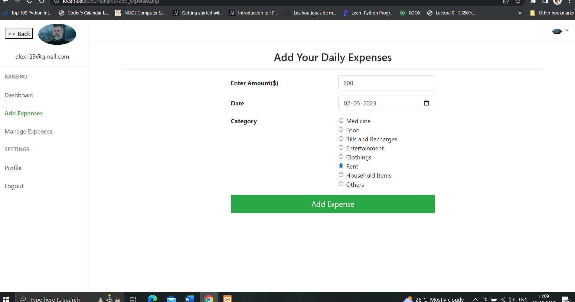 GitHub - dips1400/Kakeibo: Kakeibo is Japanese method of money management. This web app helps to ...