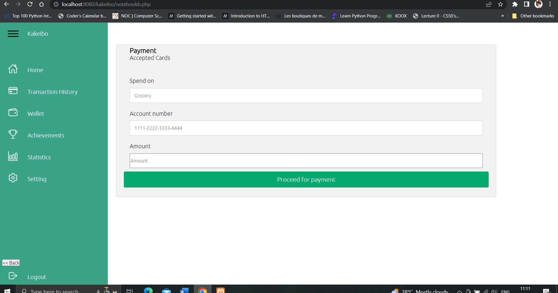GitHub - dips1400/Kakeibo: Kakeibo is Japanese method of money management. This web app helps to ...