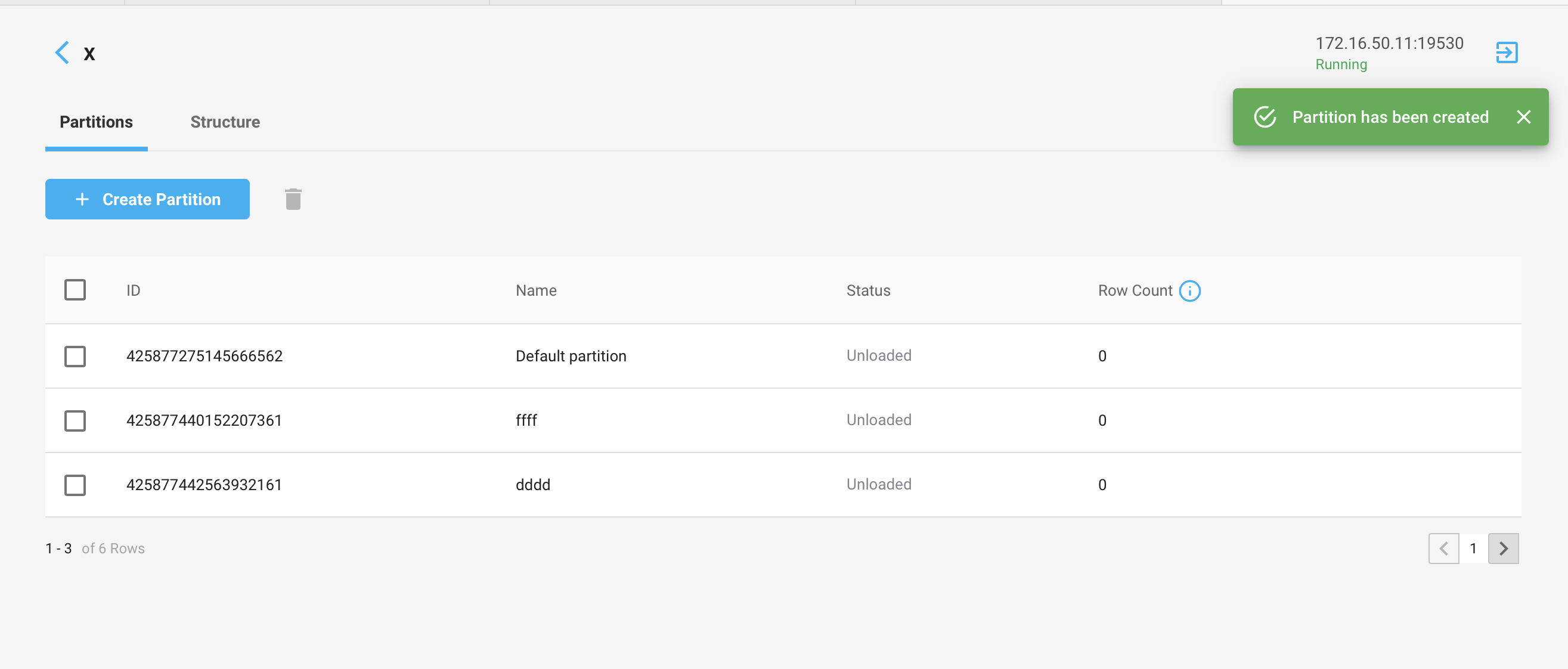 new partition won't be shown after creating · Issue #77 · milvus-io ...