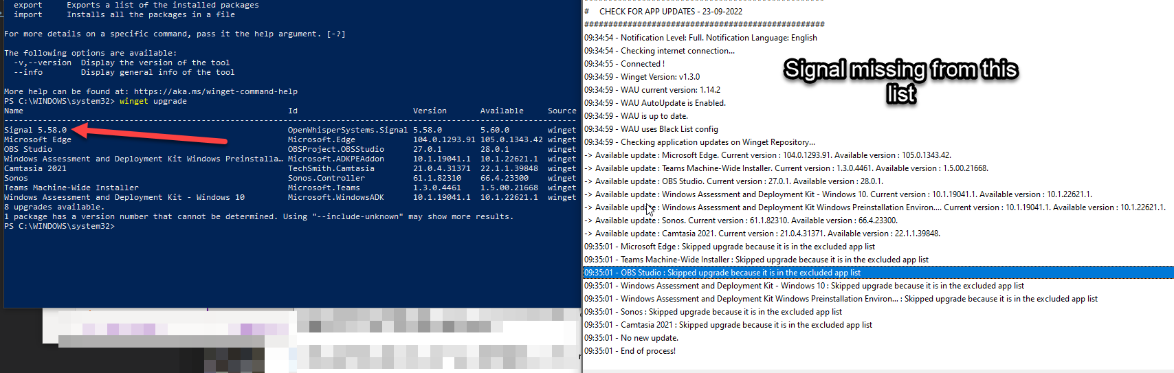 Not all apps are discovered · Issue #167 · Romanitho/Winget-AutoUpdate ...