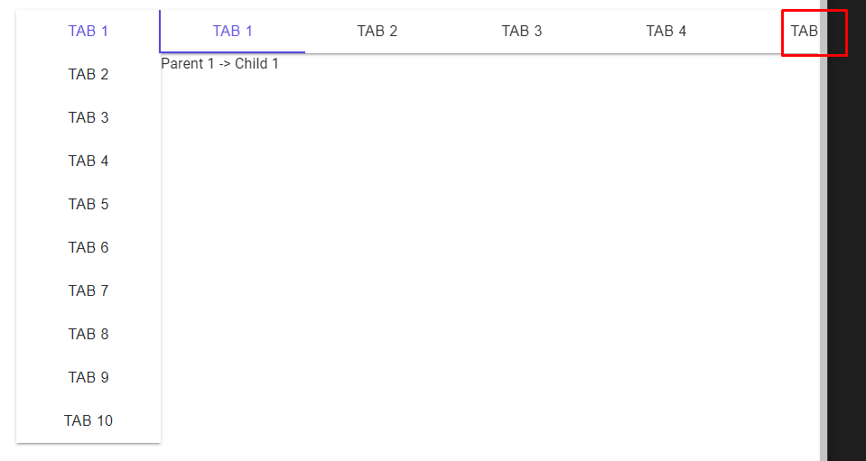 Nested MudTabs tabs scrolling does not work when parent MudTabs Position property is set to Left ...