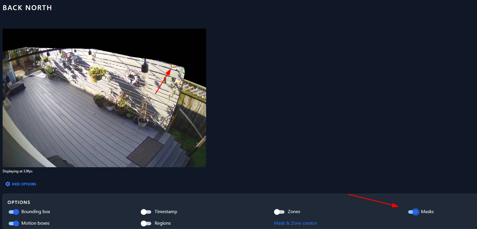 [support] Frigate Detecting Person In Masked Off Area · Issue 4578 · Blakeblackshear Frigate