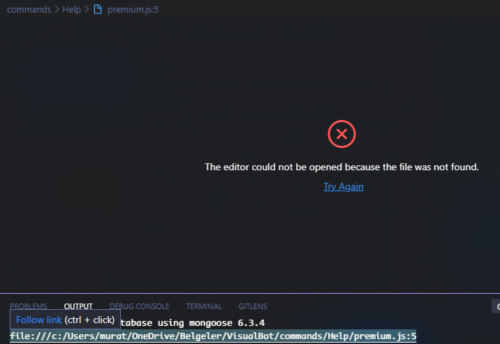 Support for custom file links · Issue #154037 · microsoft/vscode · GitHub