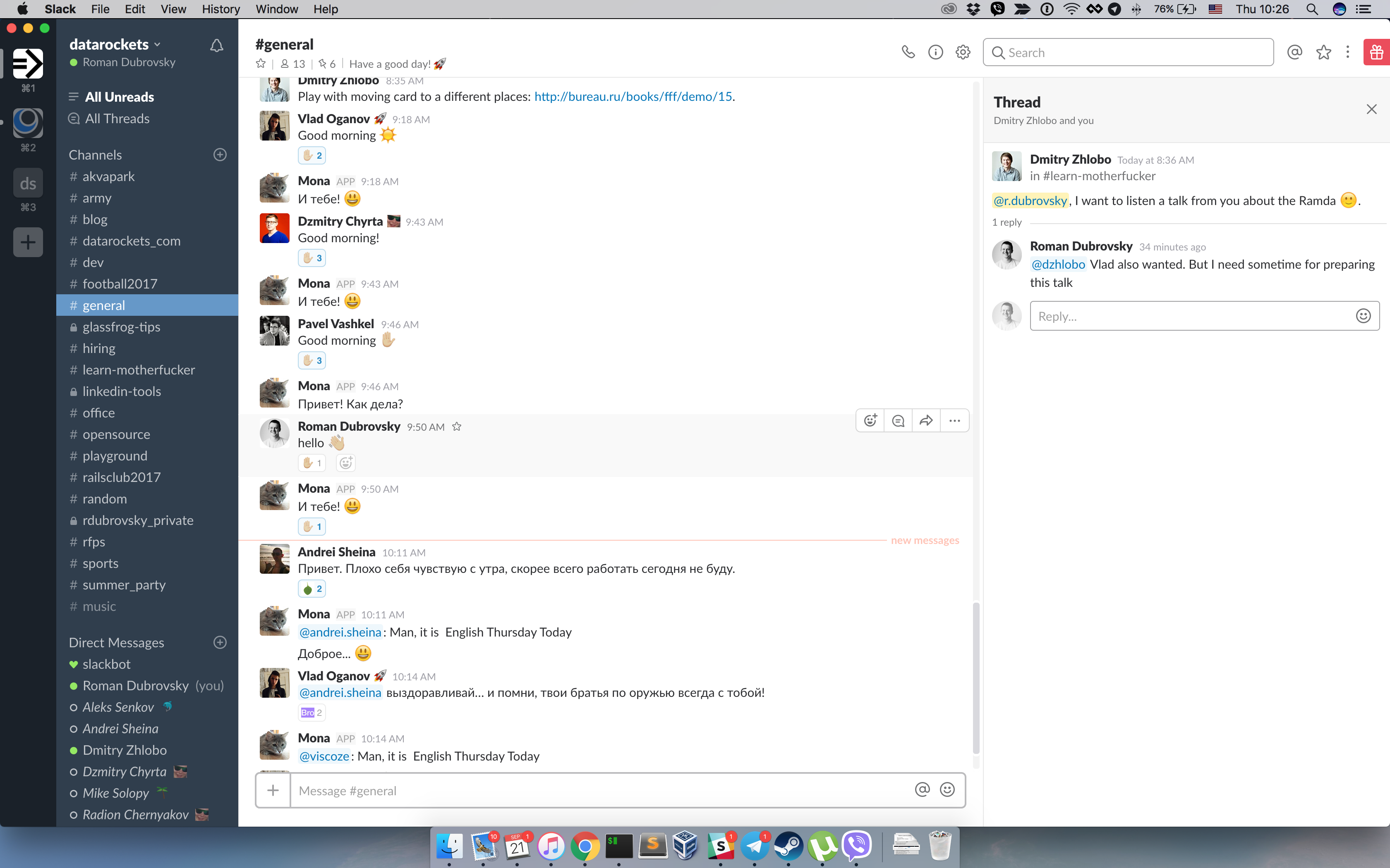 Communication script on the English day · Issue #15 · datarockets/mona · GitHub
