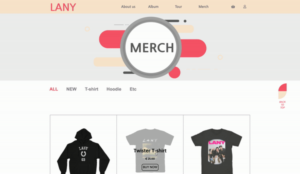 GitHub - sumin03/LANY: I designed and made code by myself