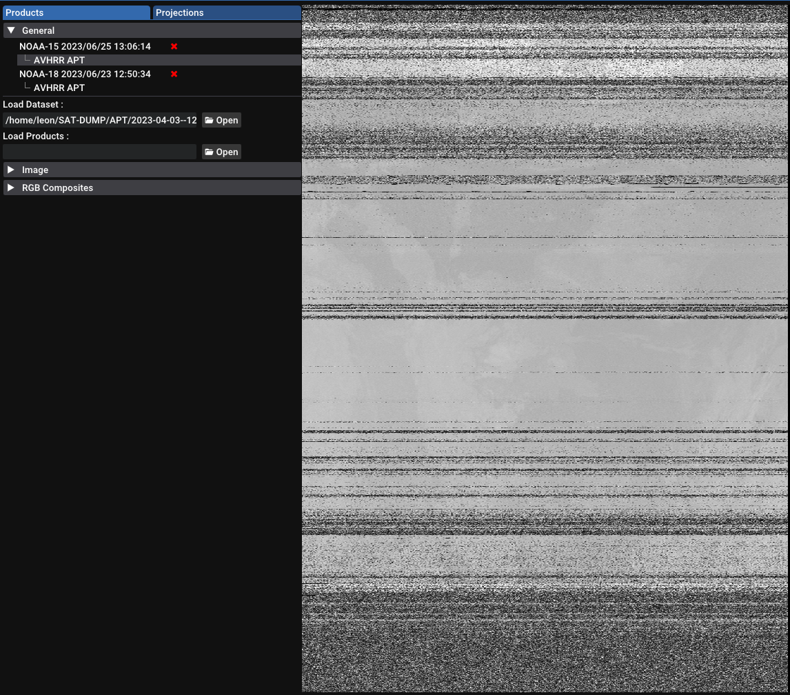Viewer sometimes showing the option to overlay map / project · Issue #290 · SatDump/SatDump · GitHub