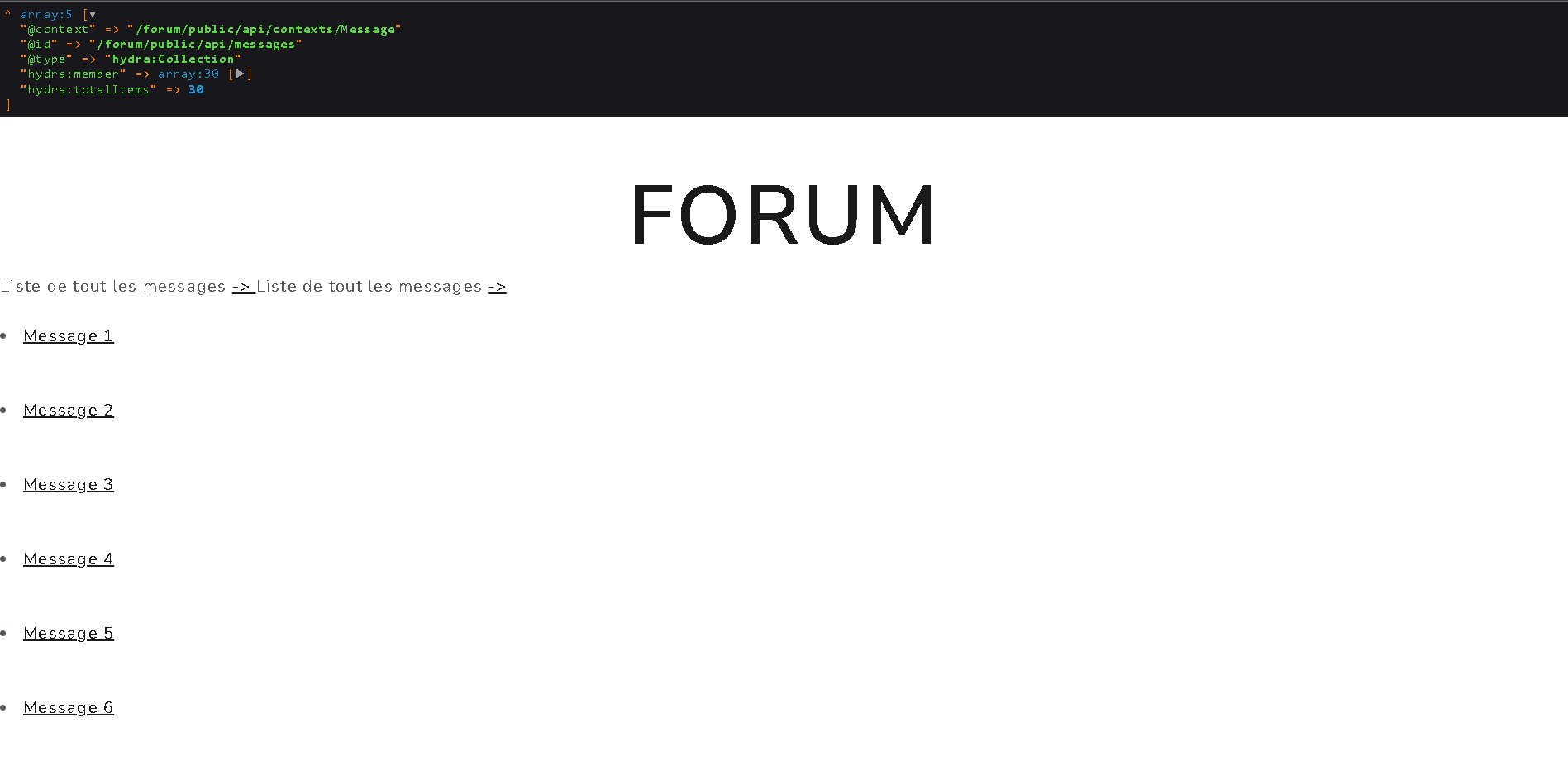 Github Casselmannoahexempleapiforum Exemple Dutilisation Dune Api Basic Dun Forum 