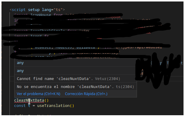 Clearnuxtdata Import Error · Issue 15149 · Nuxt Nuxt · Github