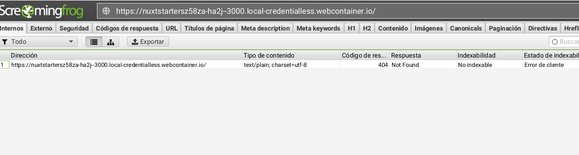 I Cant use Screaming frog · Issue #959 · stackblitz/webcontainer-core · GitHub