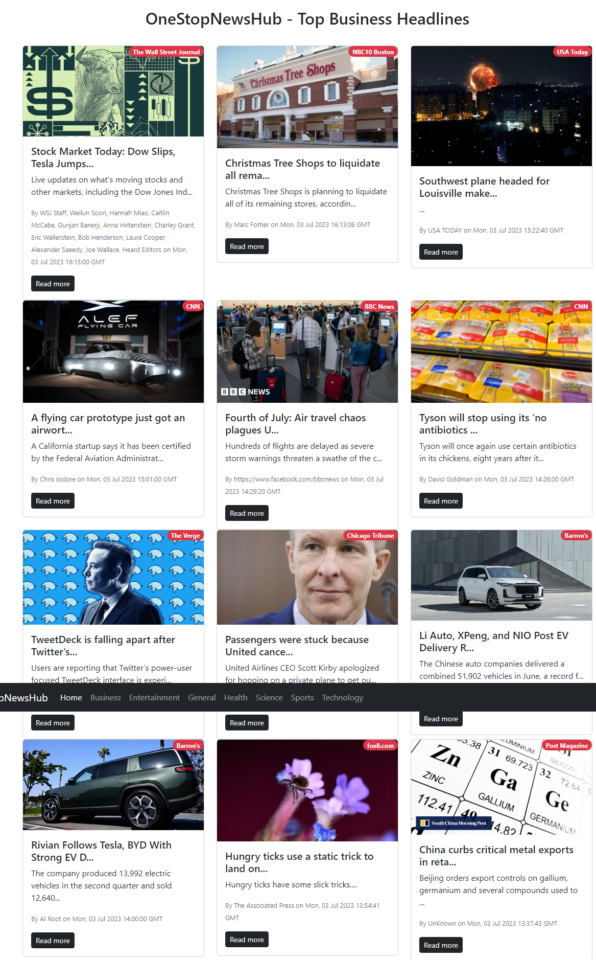 GitHub - mmuzammil196/OneStopNewsHub_ReactJS_WebApplication: Welcome to OneStopNewsHub, your ...